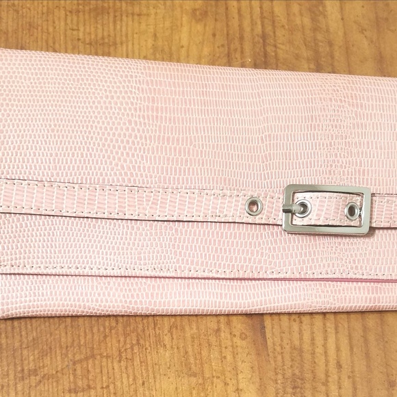 Maxx Studio | Accessories | Maxx Studio Lizard Leather Embossed Wallet ...